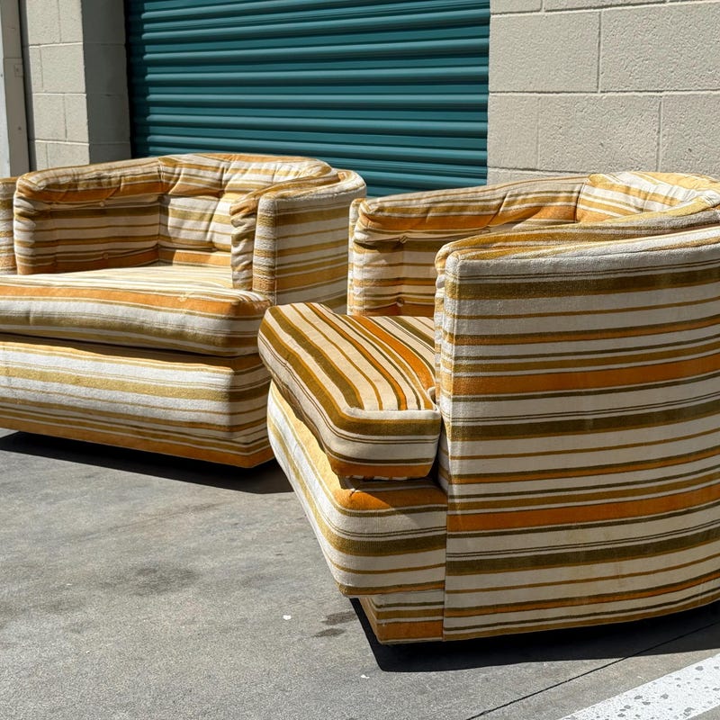 Mcm Swivel Chair - Etsy