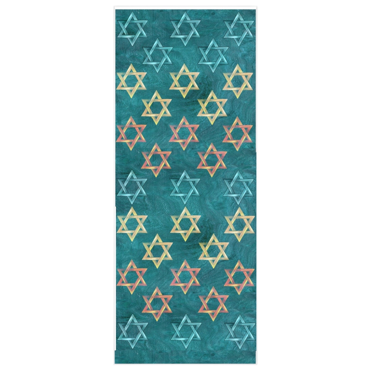 Jewish Gift Wrapping Paper Jewish Star of David Judaica Magen David - Etsy