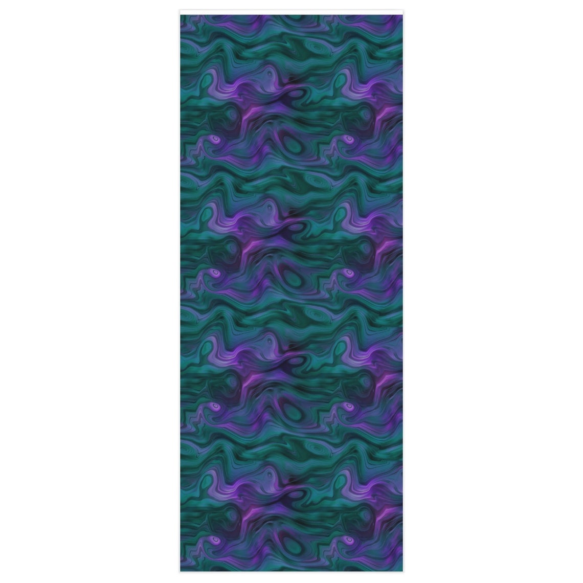 Dark Green Purple Wrapping Paper Marble Emerald Green Gift - Etsy