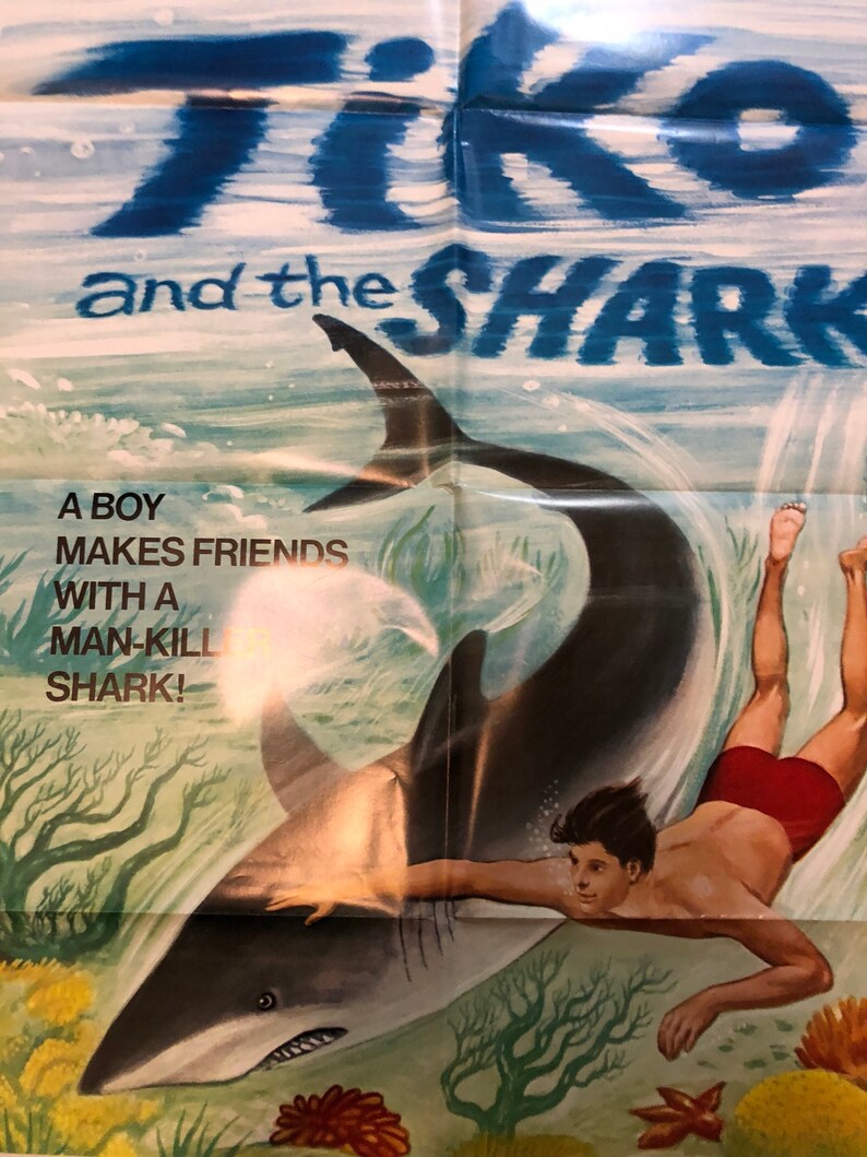 Tiko and the Shark Movie Poster - Etsy