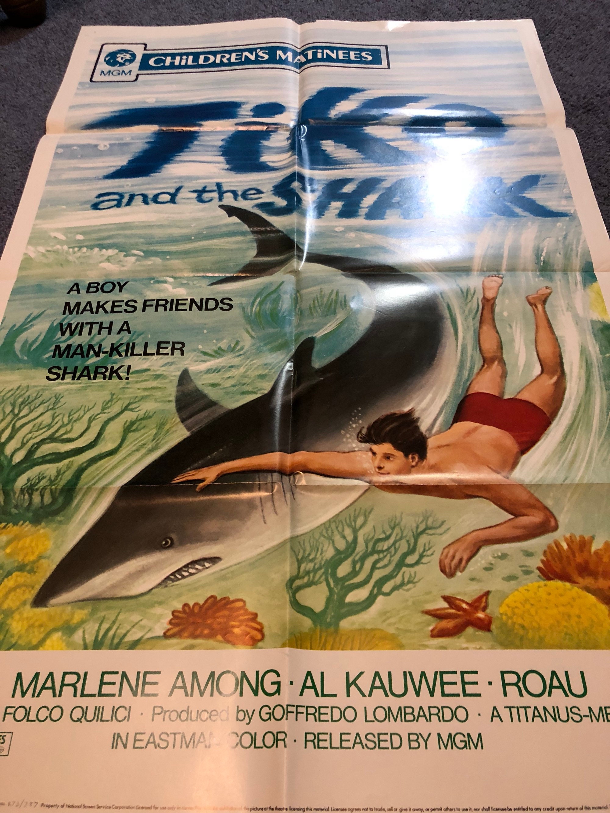 Tiko and the Shark Movie Poster - Etsy