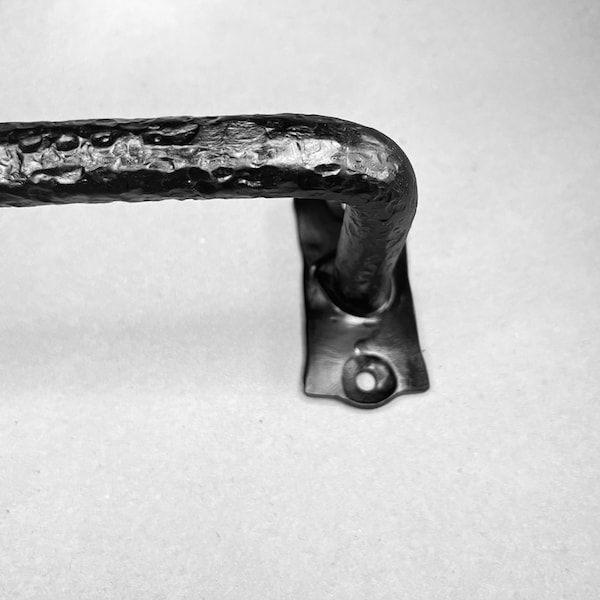 French Curved Iron Curtain Rod - Etsy