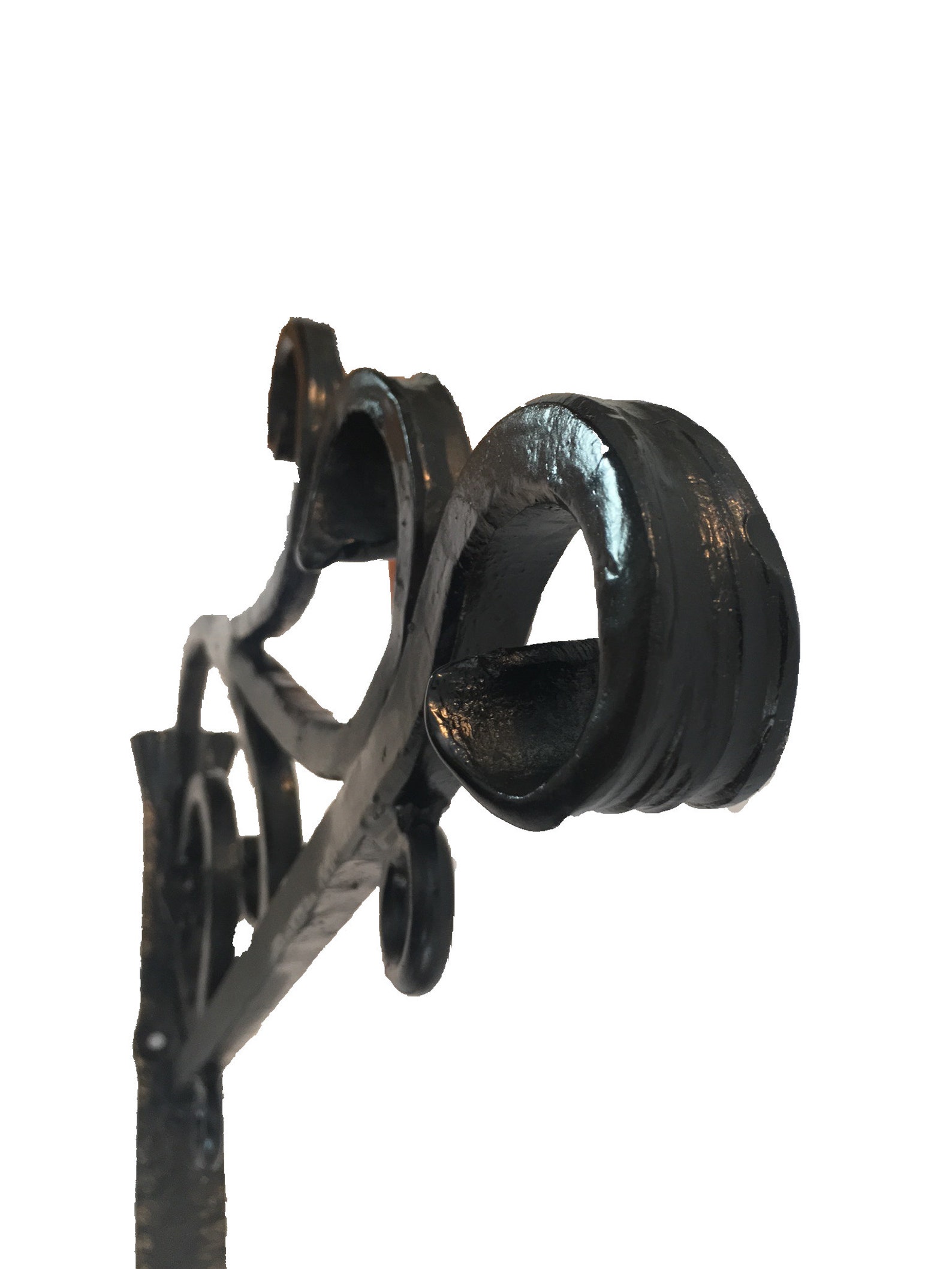FREE Shipping--traditional Sign Bracket Holder Wrought Iron Sturdy and ...