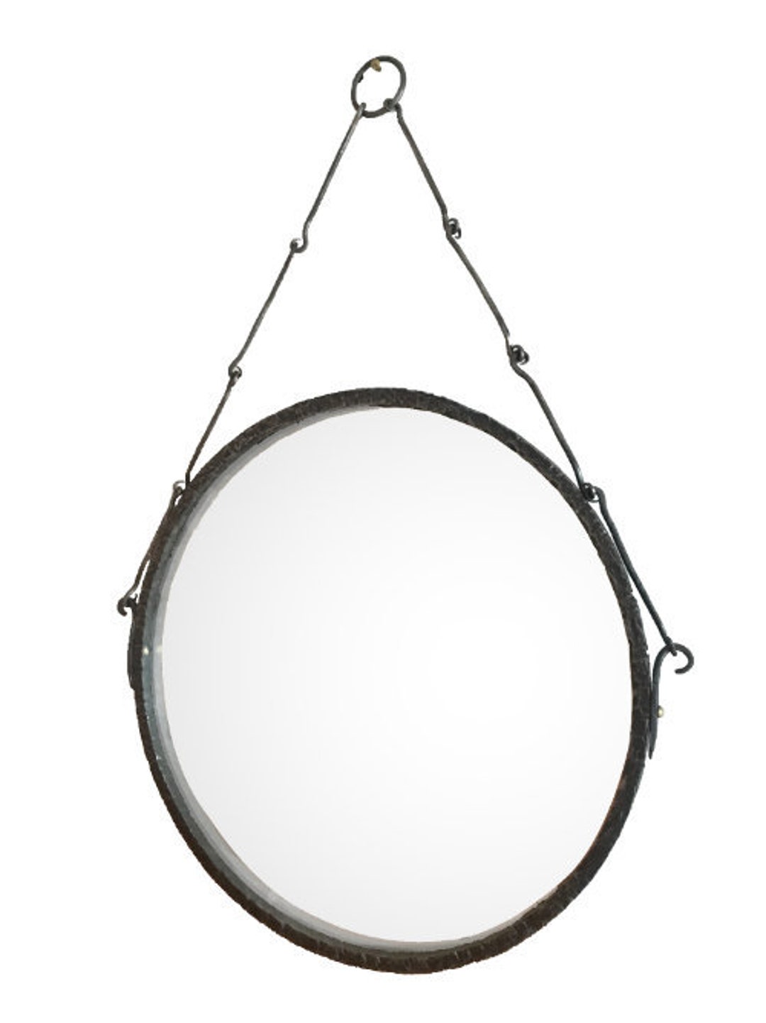 Round Mirrors Frame, Wrought Iron, Hand Forged (mir-round) - Etsy