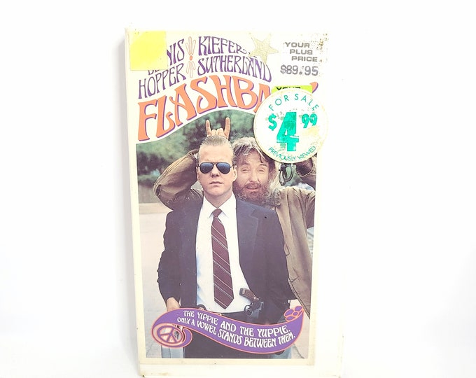 Flashback VHS Dennis Hopper Kiefer Sutherland 90s Action Comedy Movie ...