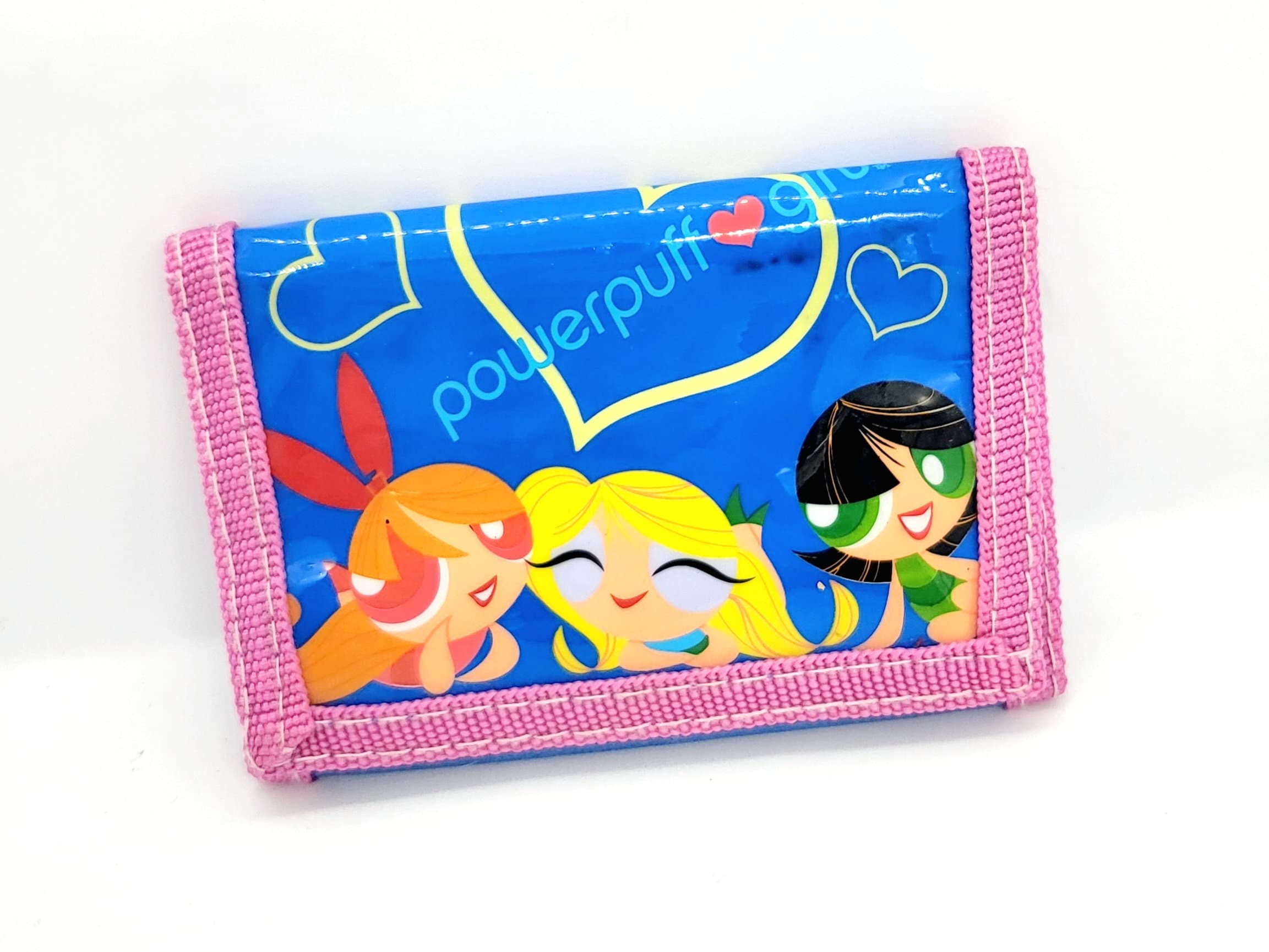 Powerpuff Girls Vinyl Velcro Wallet Vintage Cartoon Network - Etsy