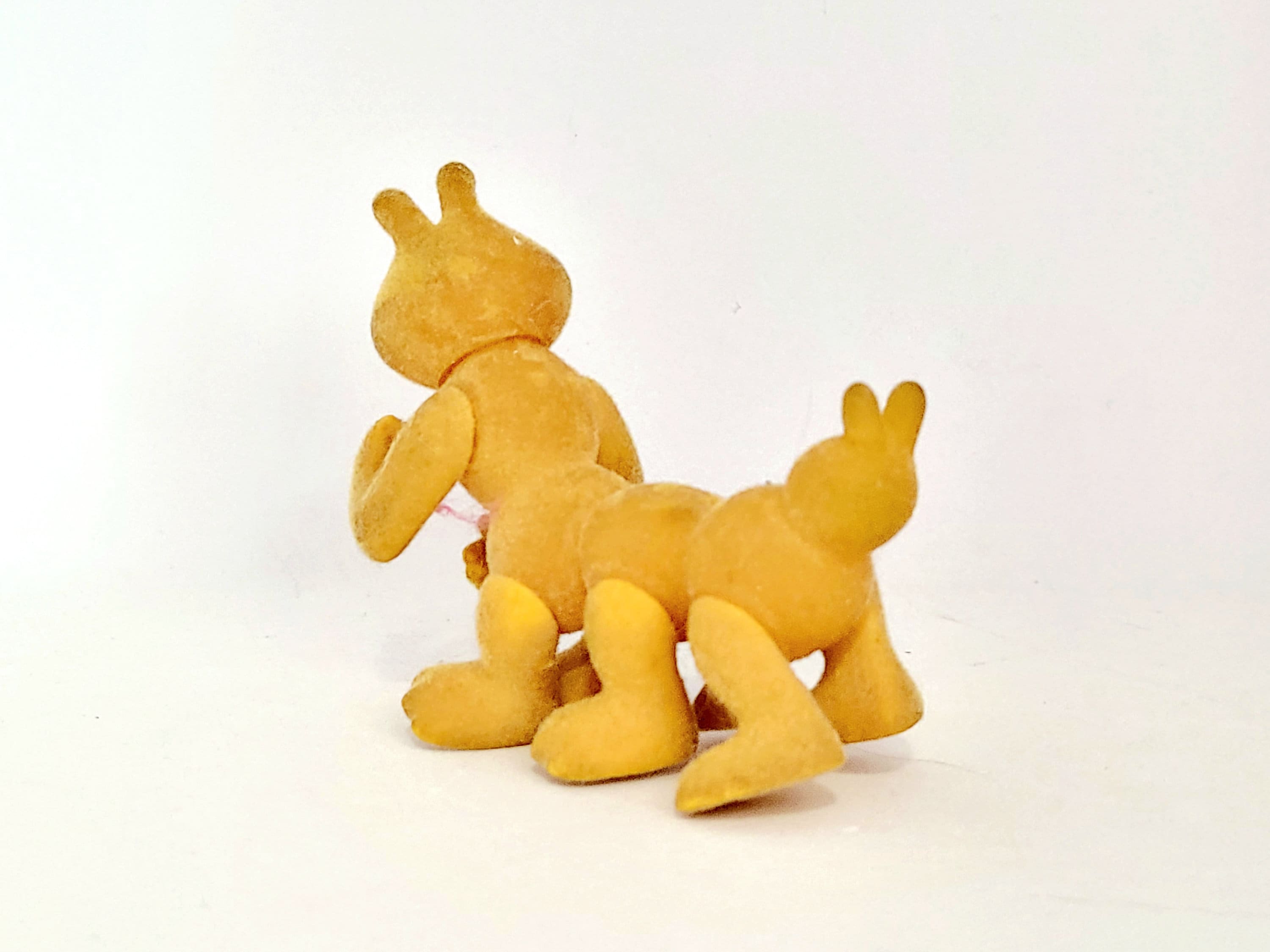 Grubby Worm Alchemy 1986 Flocked Poseable 2.5 in Tall TEDDY RUXPIN ...