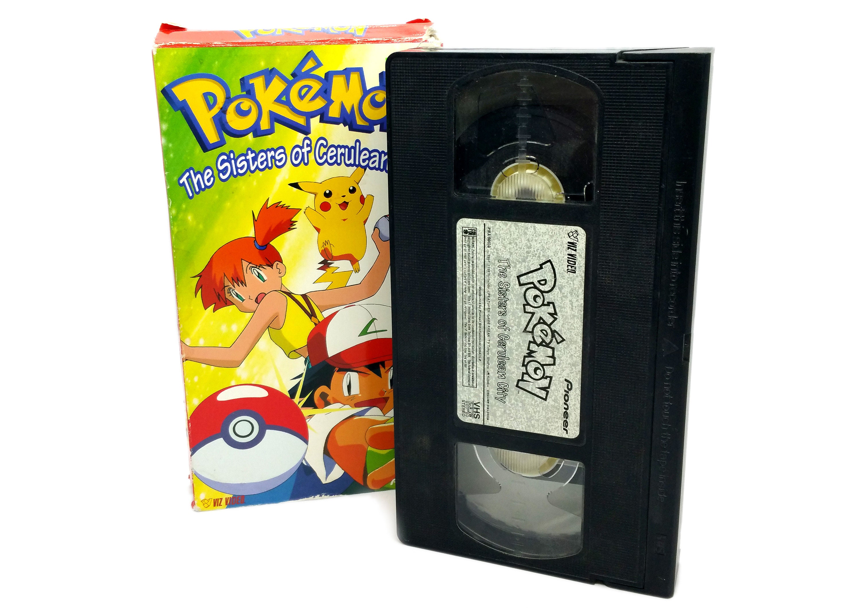 Pokémon: the Sisters of Cerulean City VHS Pioneer Video 90s Vintage ...