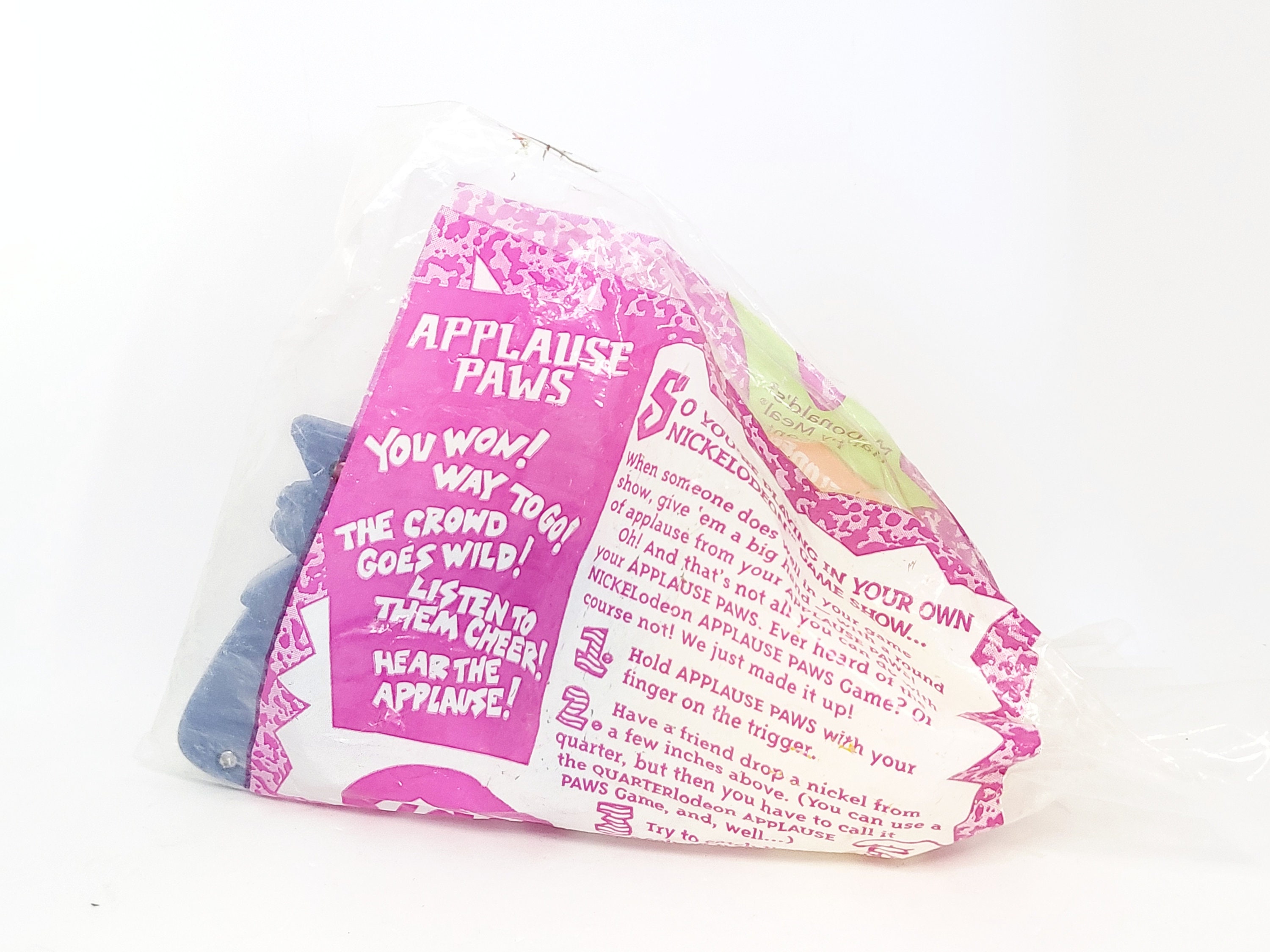 Nickelodeon Applause Paws Vintage Mcdonalds Happy Meal Game Gadgets ...