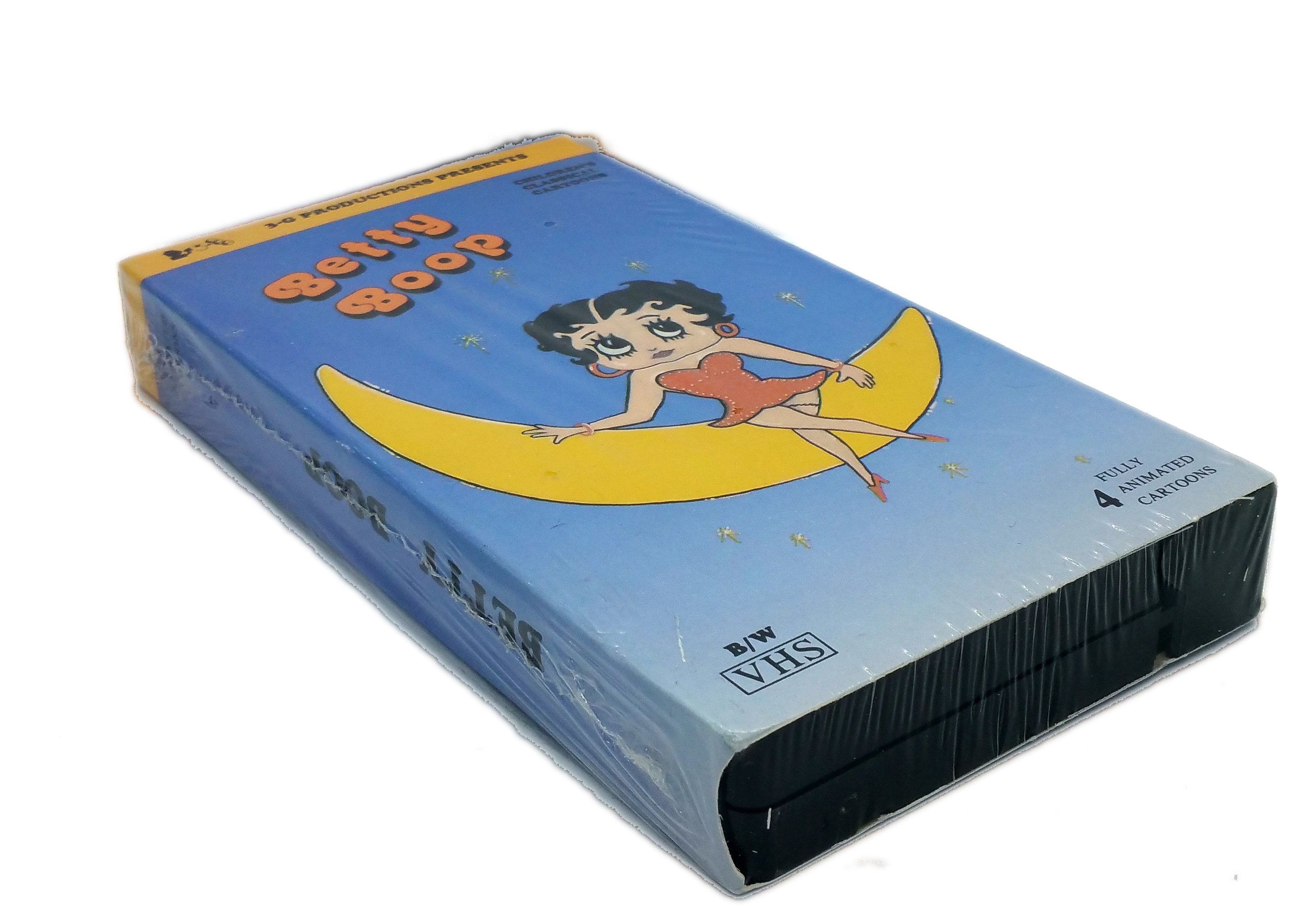 Betty Boop 1988 Sealed VHS Copy Charo Graphics Inc. Video 80s Vintage ...
