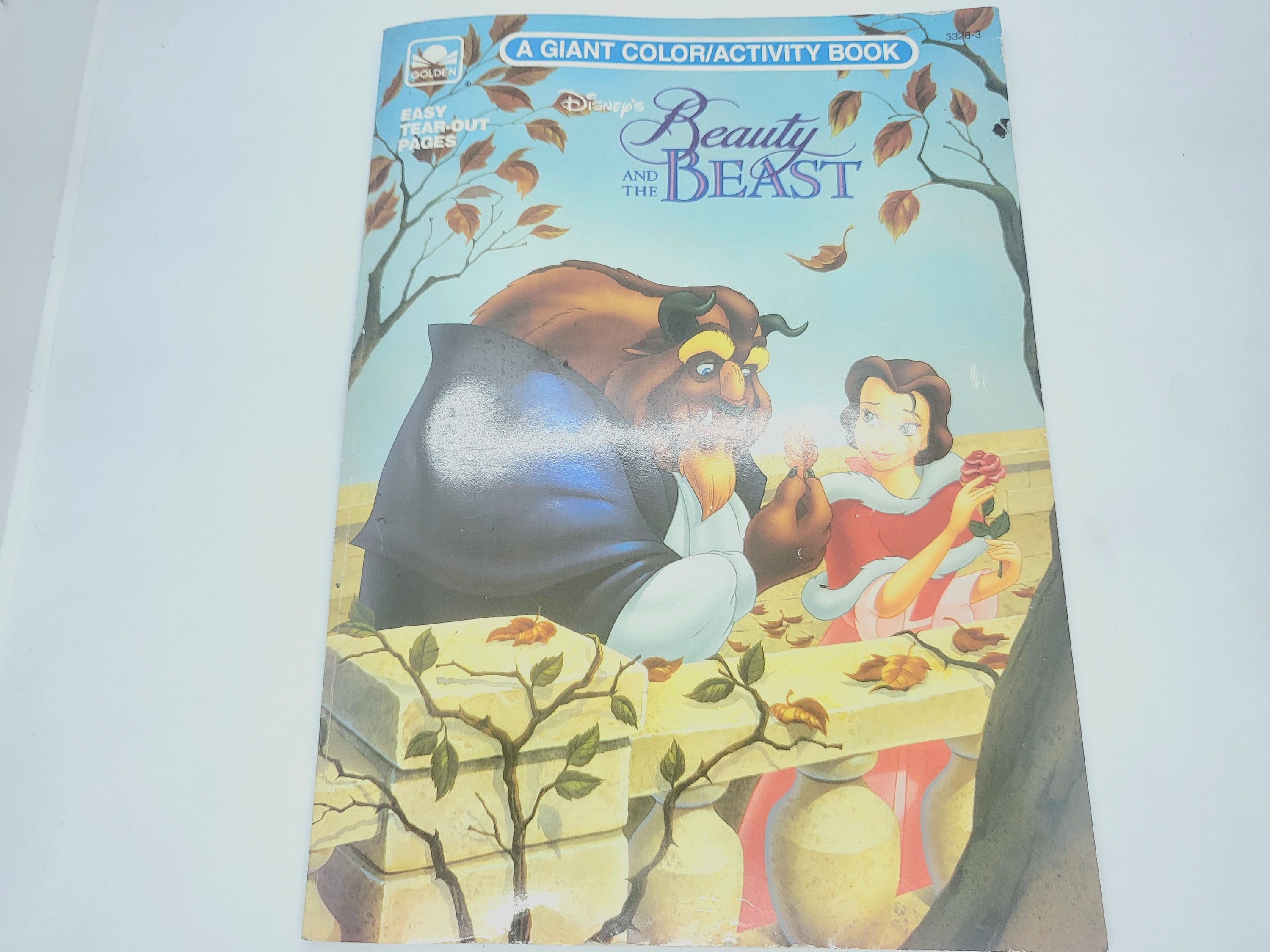 Disney's Beauty and the Beast a Giant Color / Activity Book 1991 ...