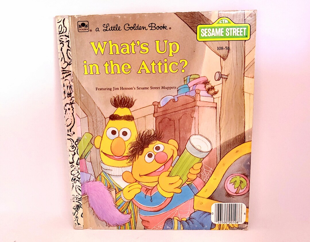 What's up in the Attic? Vintage Little Golden Book Liza Alexander Tom ...