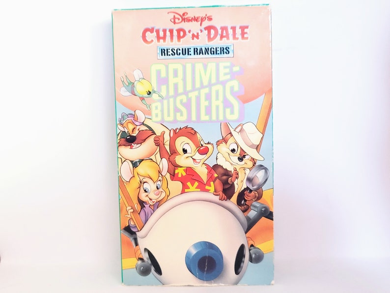 Chip 'N' Dale Rescue Rangers VHS Crime-busters 1989 Disney Channel ...
