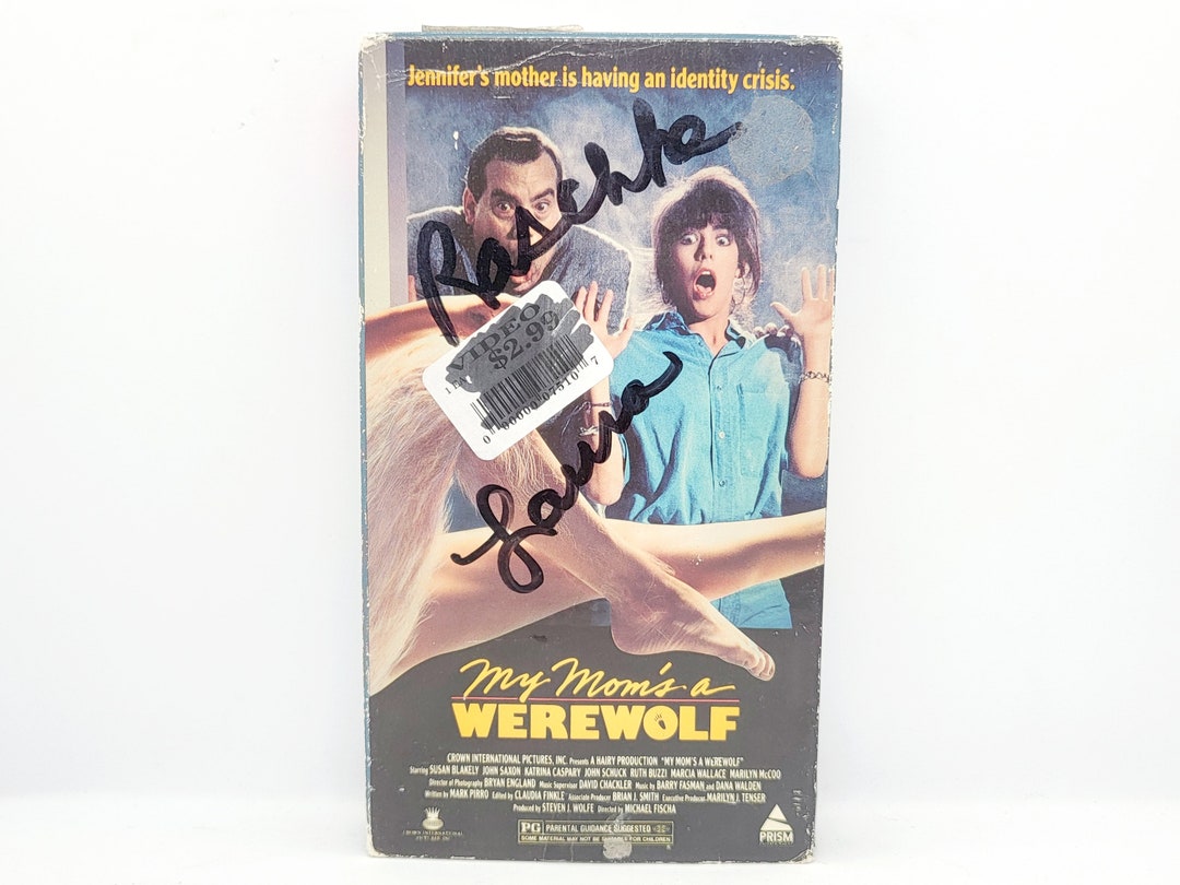 My Mom's a Werewolf VHS 1988 80s Teen Movie Horror Fantasy Vintage ...