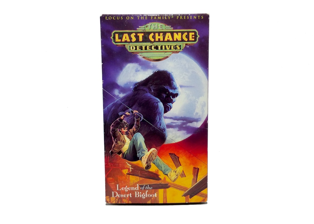 Vintage the Last Chance Detectives Legend of the Desert Bigfoot VHS ...