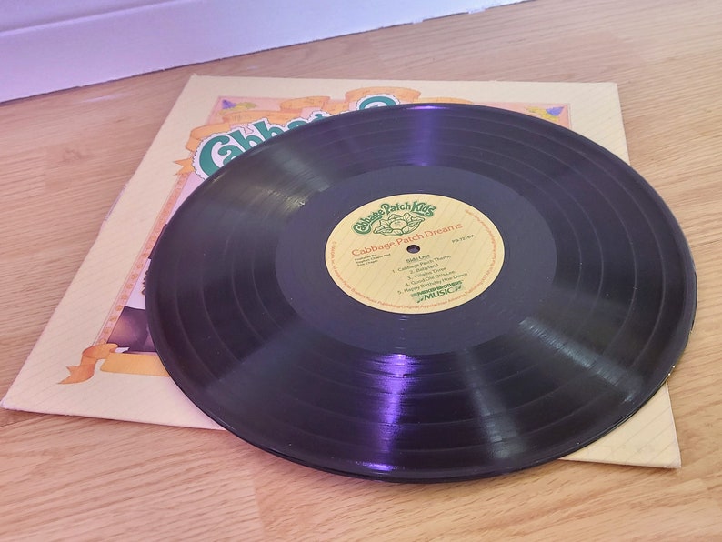 Cabbage Patch Kids Vintage Vinyl Record Cabbage Patch Dreams LP 1984 ...