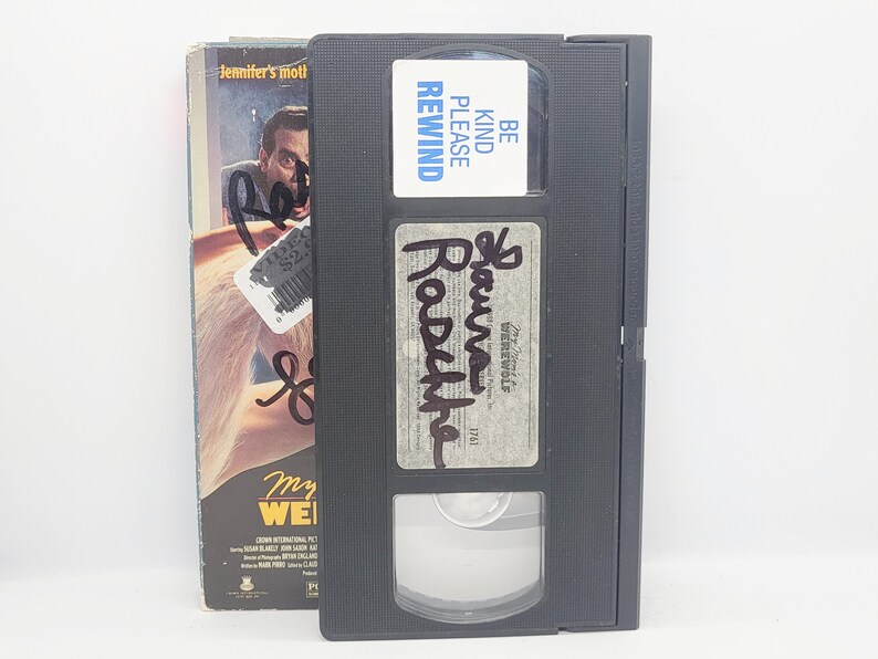 My Mom's a Werewolf VHS 1988 80s Teen Movie Horror Fantasy Vintage ...