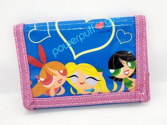 Powerpuff Girls Vinyl Velcro Wallet Vintage Cartoon N… - Gem