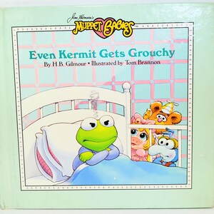 Even Kermit Gets Grouchy Jim Henson's Muppet Babies Vintage Muppet ...