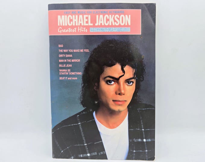 Michael Jackson Greatest Hits Easy ABC Music for Electronic Keyboards ...