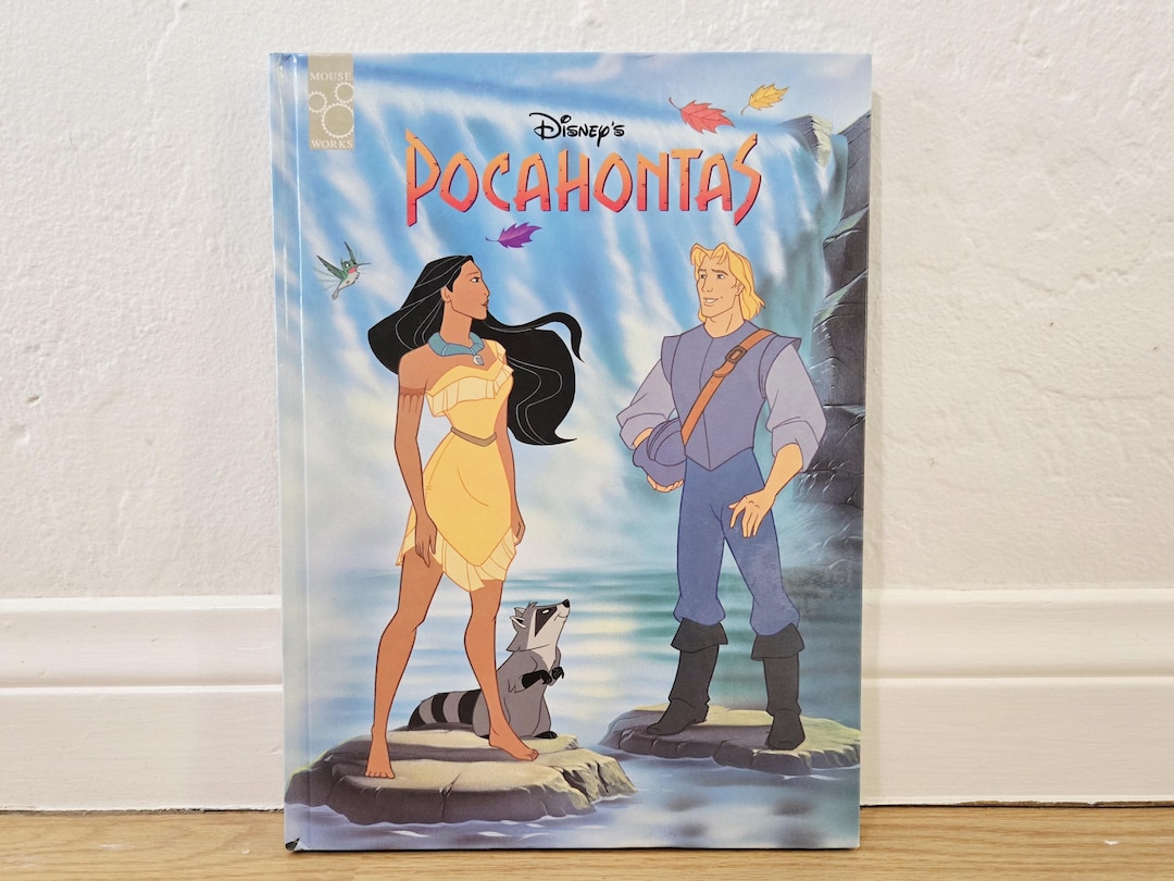 Walt Disney's Pocahontas Vintage Hardcover Children's Book Mouseworks ...