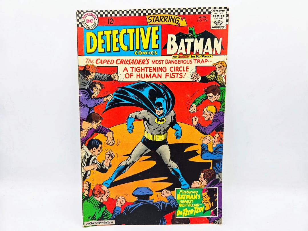 Detective Comics No 354 Batman 1966 John Broome Sheldon Moldoff Joe ...