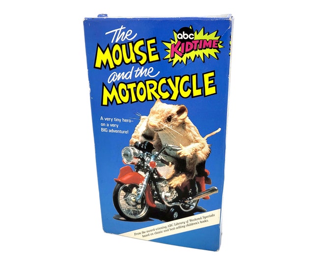 The Mouse and the Motorcycle VHS Stop Motion Animation 80s Vintage ...