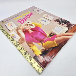 Very Busy Barbie Vintage Golden Book 1993 Mattel Toy Childrens Book ...