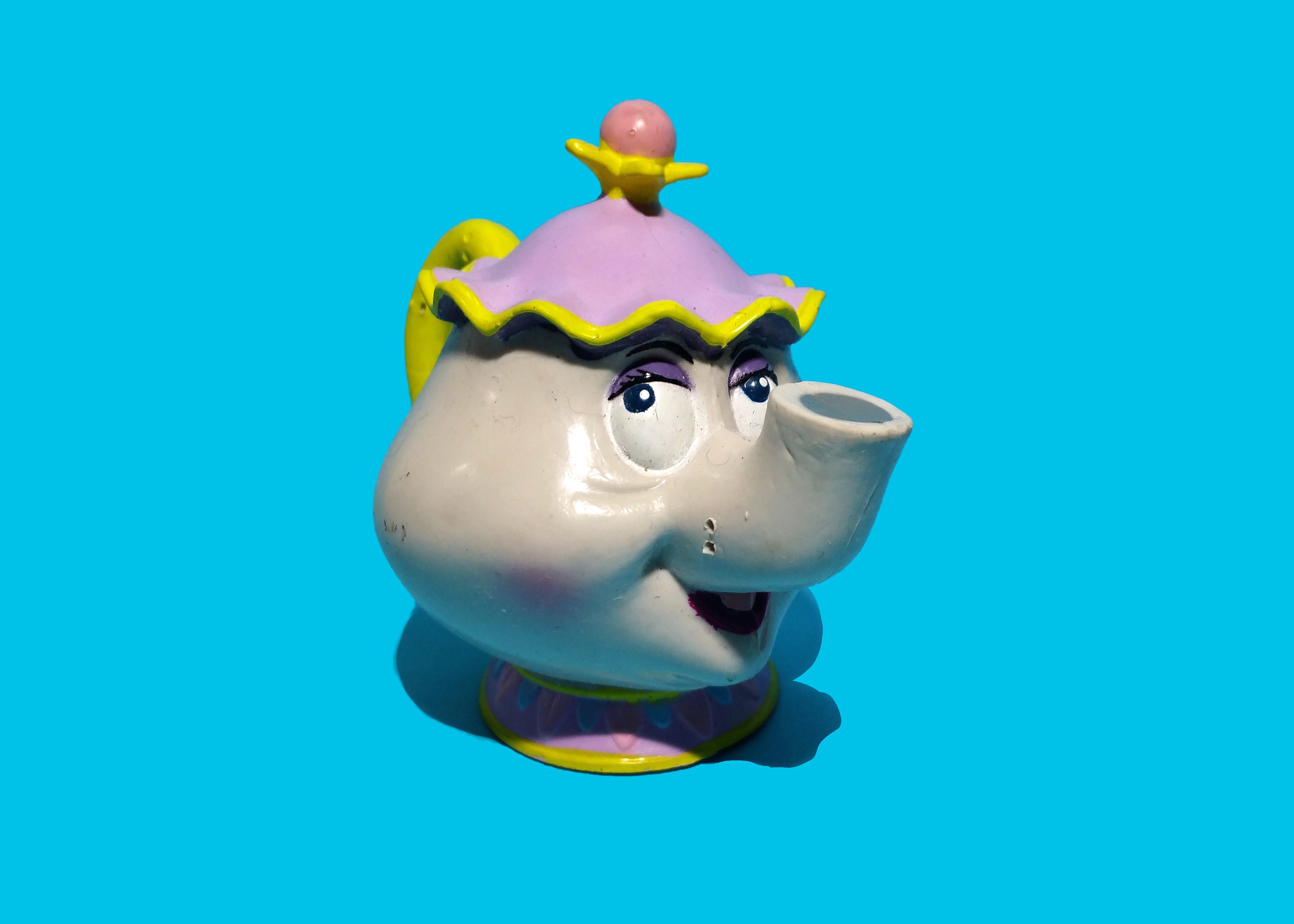 Mrs. Potts From Disney's Beauty and the Beast Just Toys 1992 Bendems ...