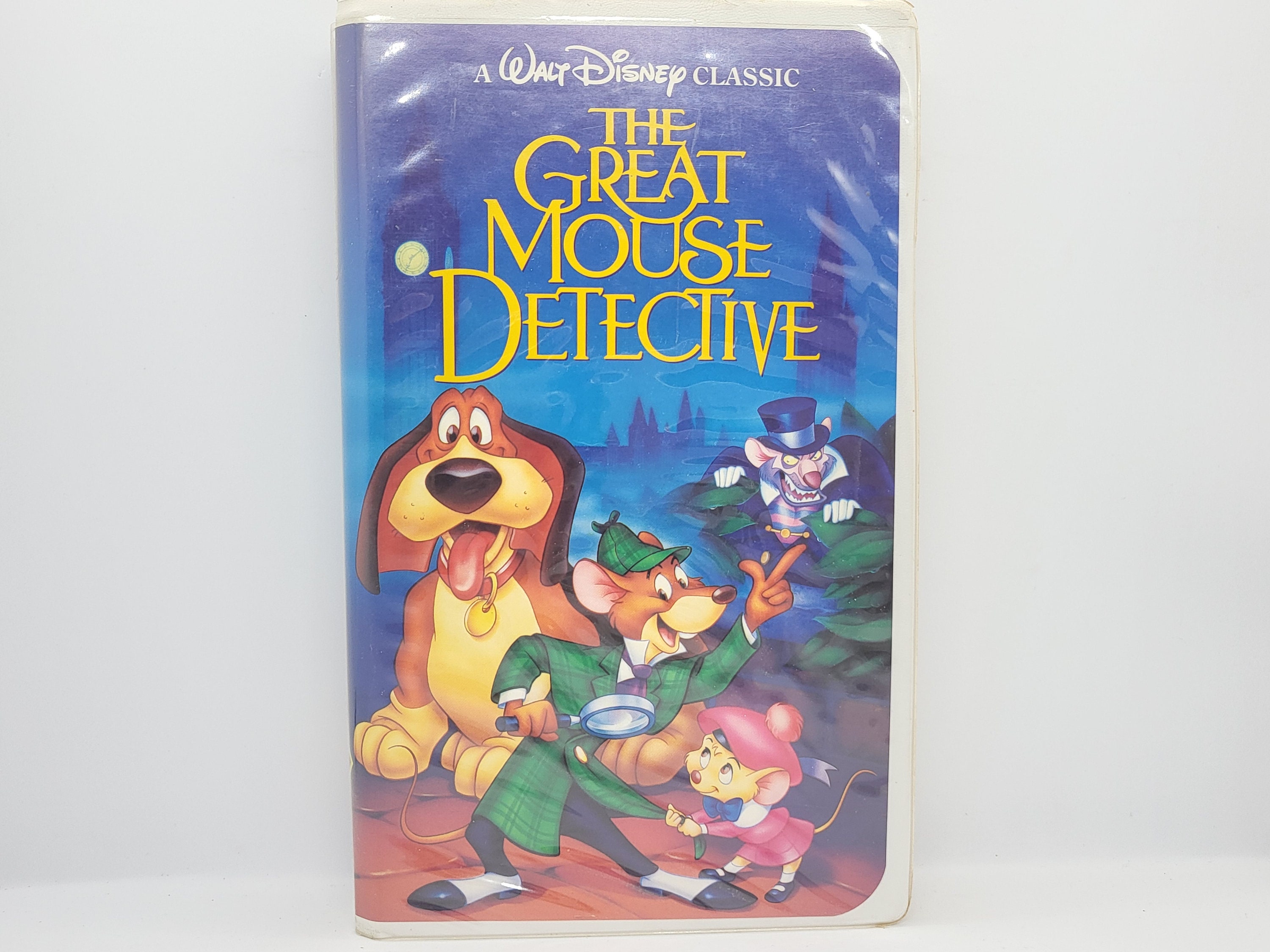 Walt Disney's the Great Mouse Detective VHS Black Diamond Clam Shell ...