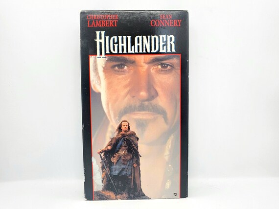 Highlander VHS 90s Vintage Video 1986 Christopher Lambert Sean - Etsy