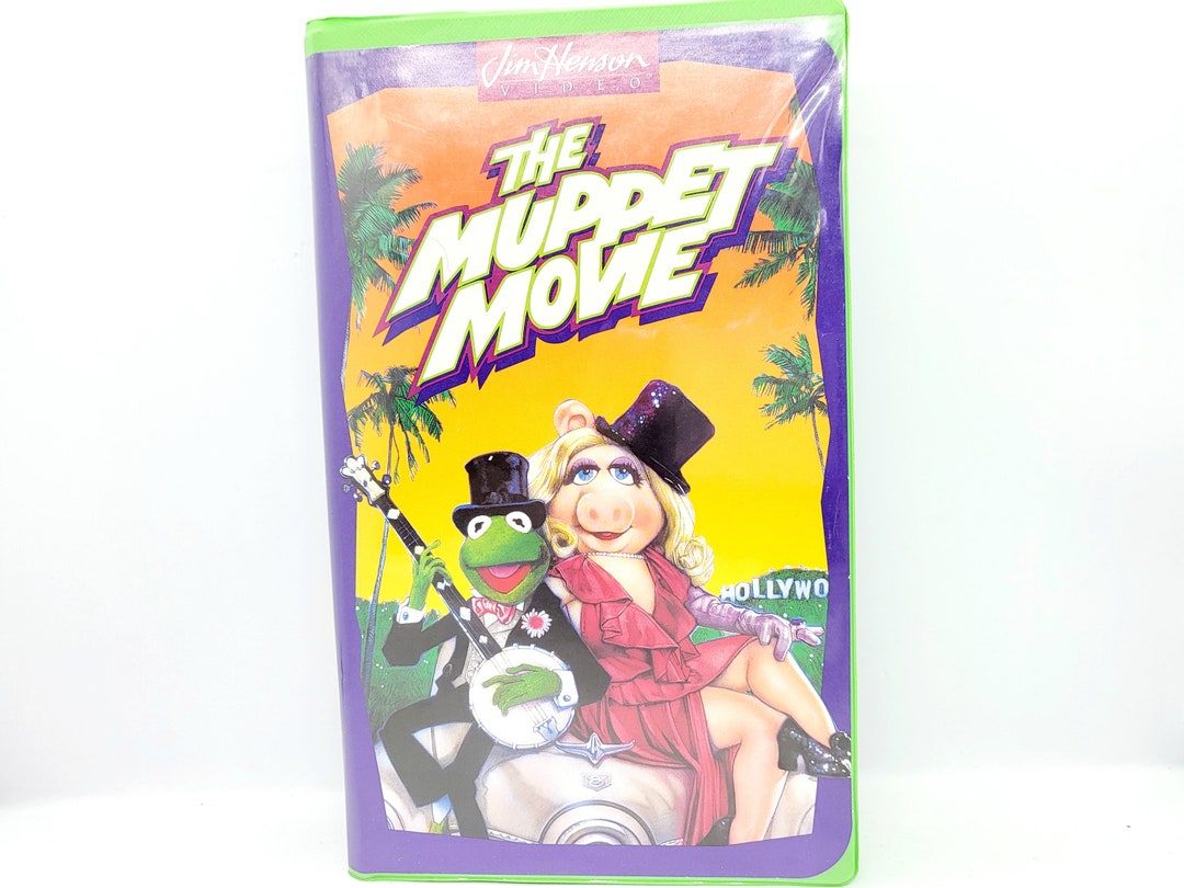 The Muppet Movie 1979 Vintage VHS Tape Jim Henson's Muppets 80s Movie ...