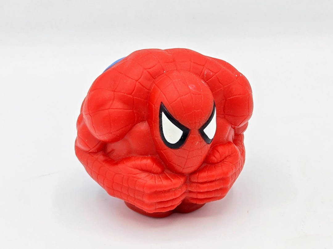 Vintage Spider-man Ball From Mcdonalds Marvel Super Heroes Happy Meal ...
