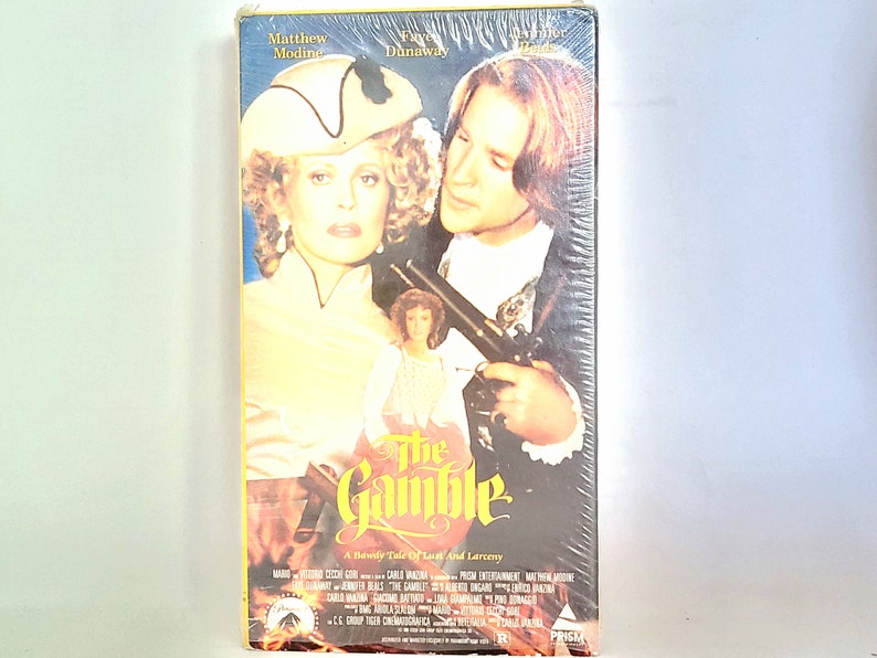 The Gamble VHS Movie Faye Dunaway Jennifer Beals Vintage 80s RARE Video ...