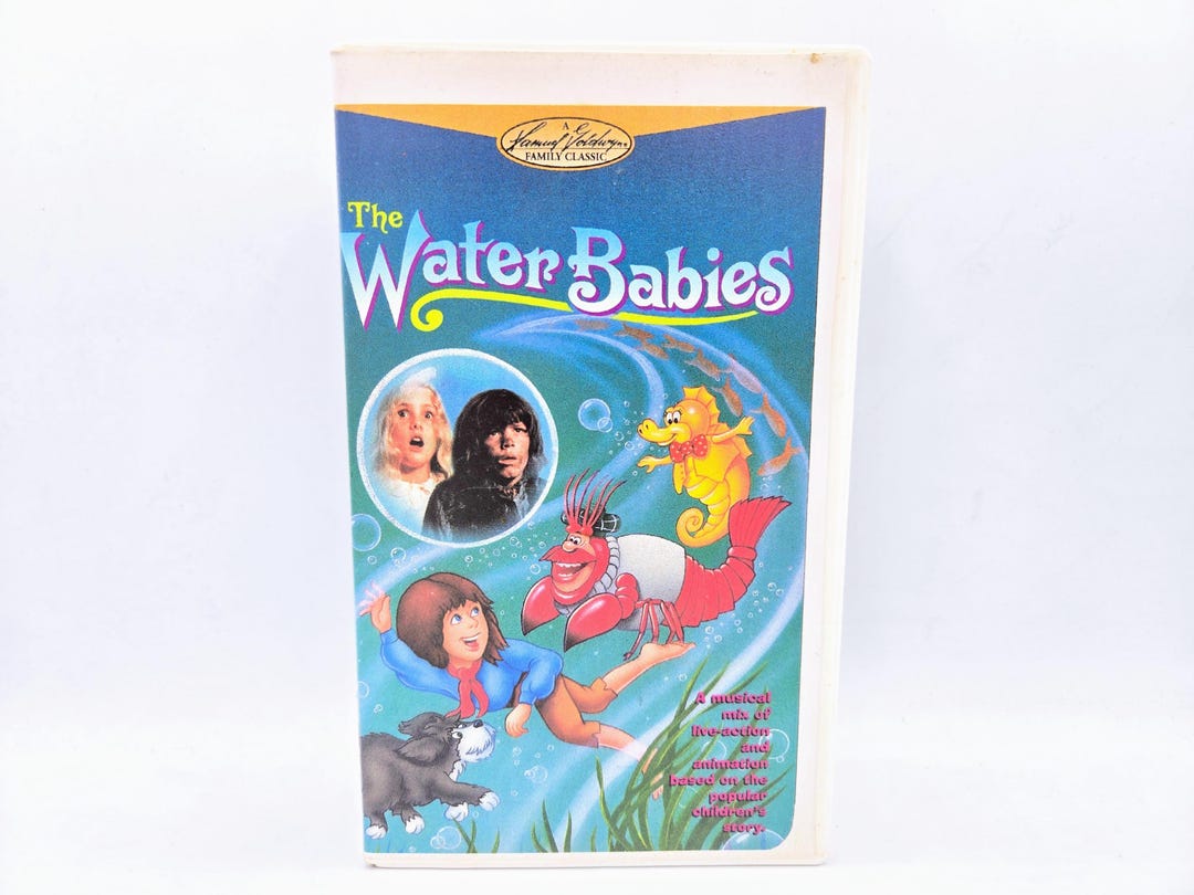 The Water Babies Vintage VHS 1978 HBO Kids Video 70s Video RARE ...