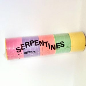 Paper Serpentines Flame Resistant Made in Austria Vintage Mid Century ...