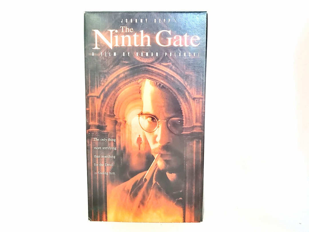 The Ninth Gate VHS Roman Polanski Johnny Depp 1999 Movie Vintage Video ...