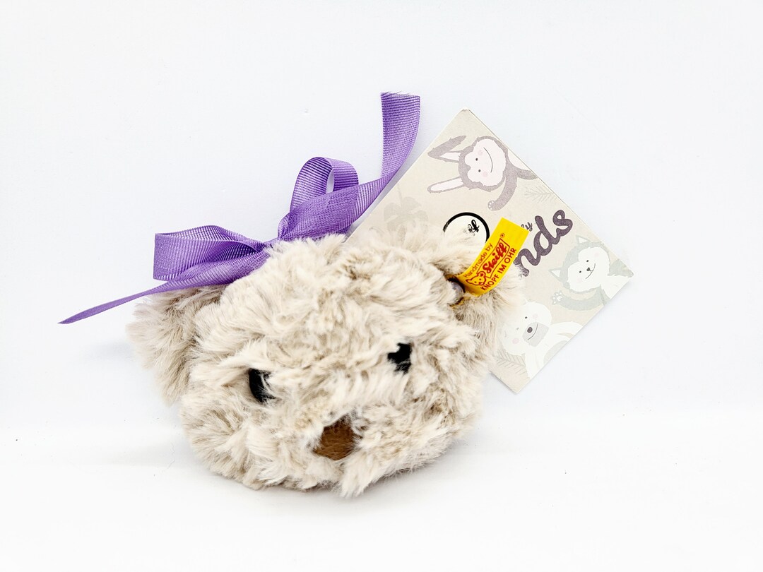 Steiff Teddy Bear Head Keychain 2020 Honeybear Button in Ear Plush Clip ...