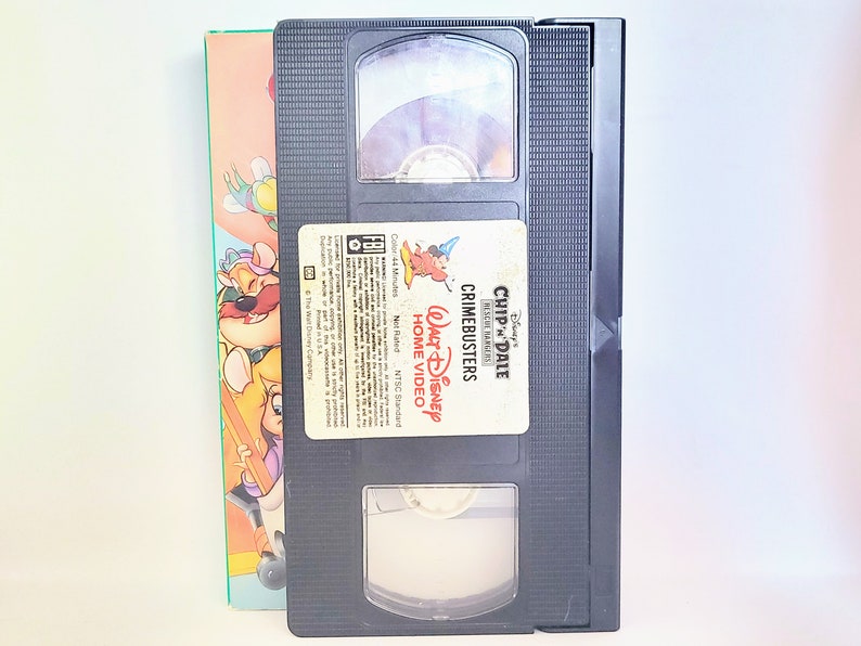 Chip 'N' Dale Rescue Rangers VHS Crime-busters 1989 Disney Channel ...