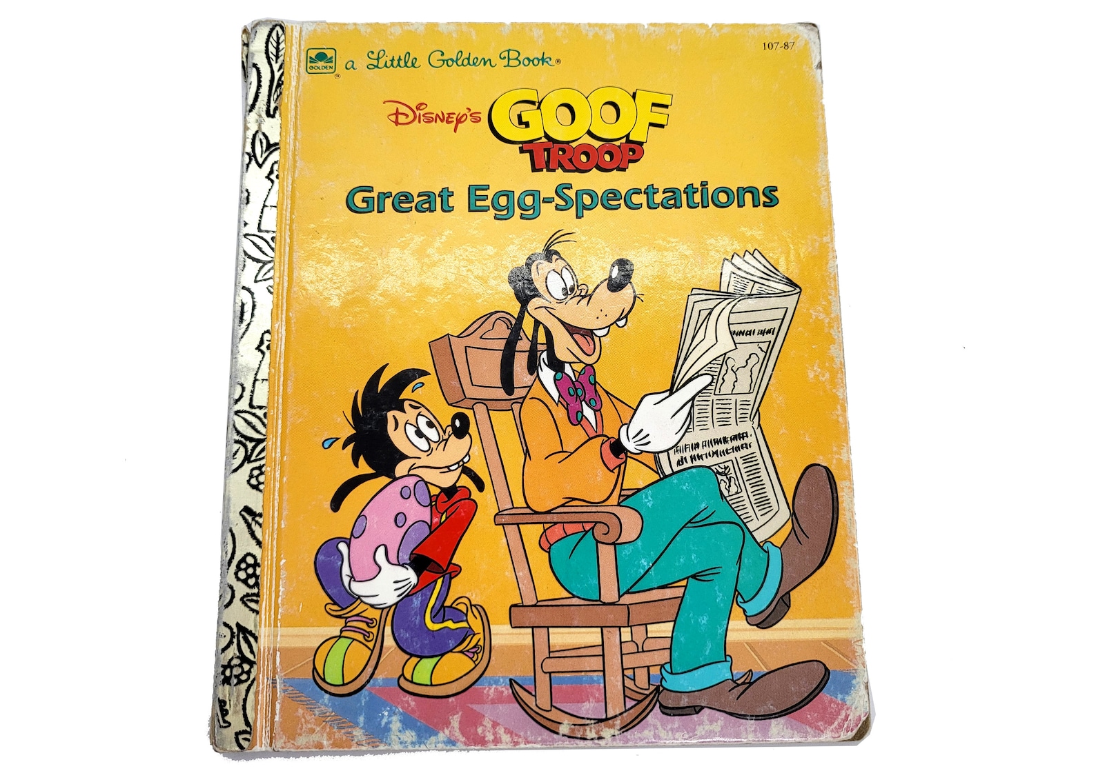 Goof Troop Great Egg-spectations Vintage Golden Book 1992 Disney ...