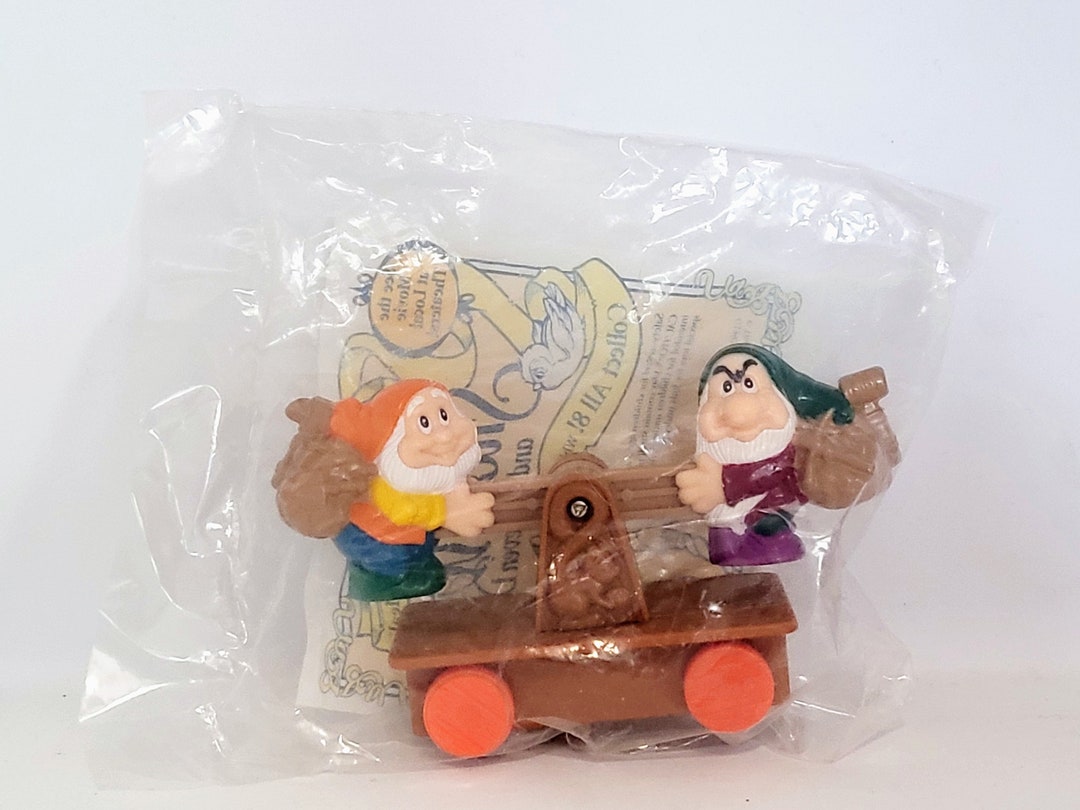 Happy and Grumpy From Disney's Snow White and the Seven Dwarfs Vintage ...