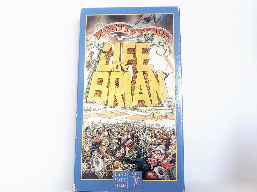 Monty Python's Life of Brian 1979 VHS Vintage Video British Comedy ...