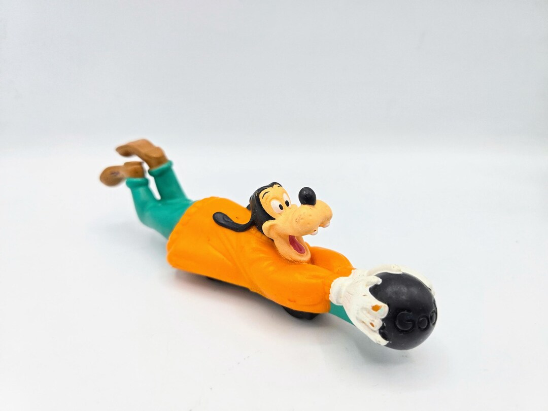 Goofy Goof Troop Bowlers Toy Disney Dog 1992 Vintage Burger King Kids ...