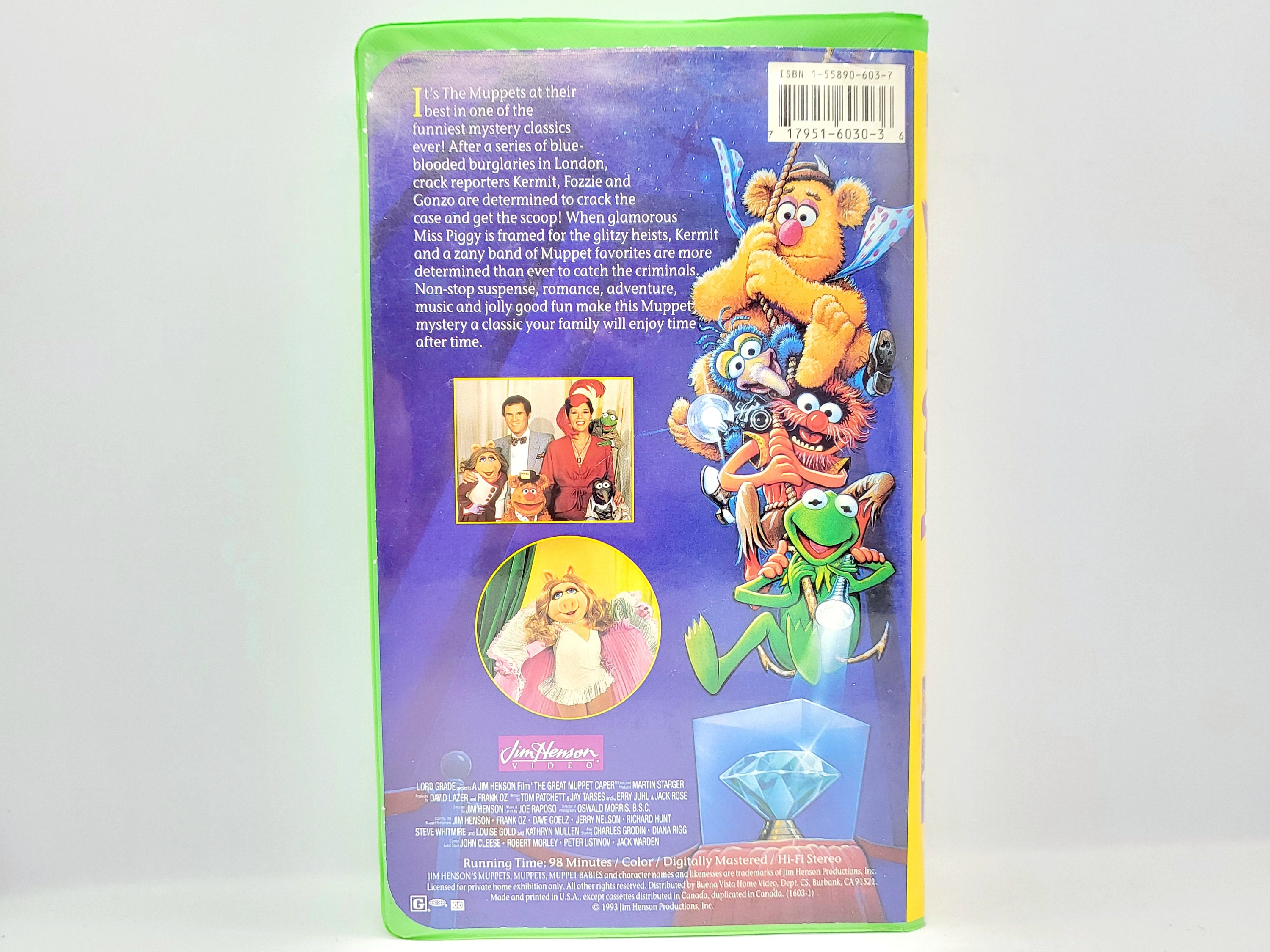 The Great Muppet Caper 1981 Vintage VHS Tape Jim Henson's Muppets 80s ...