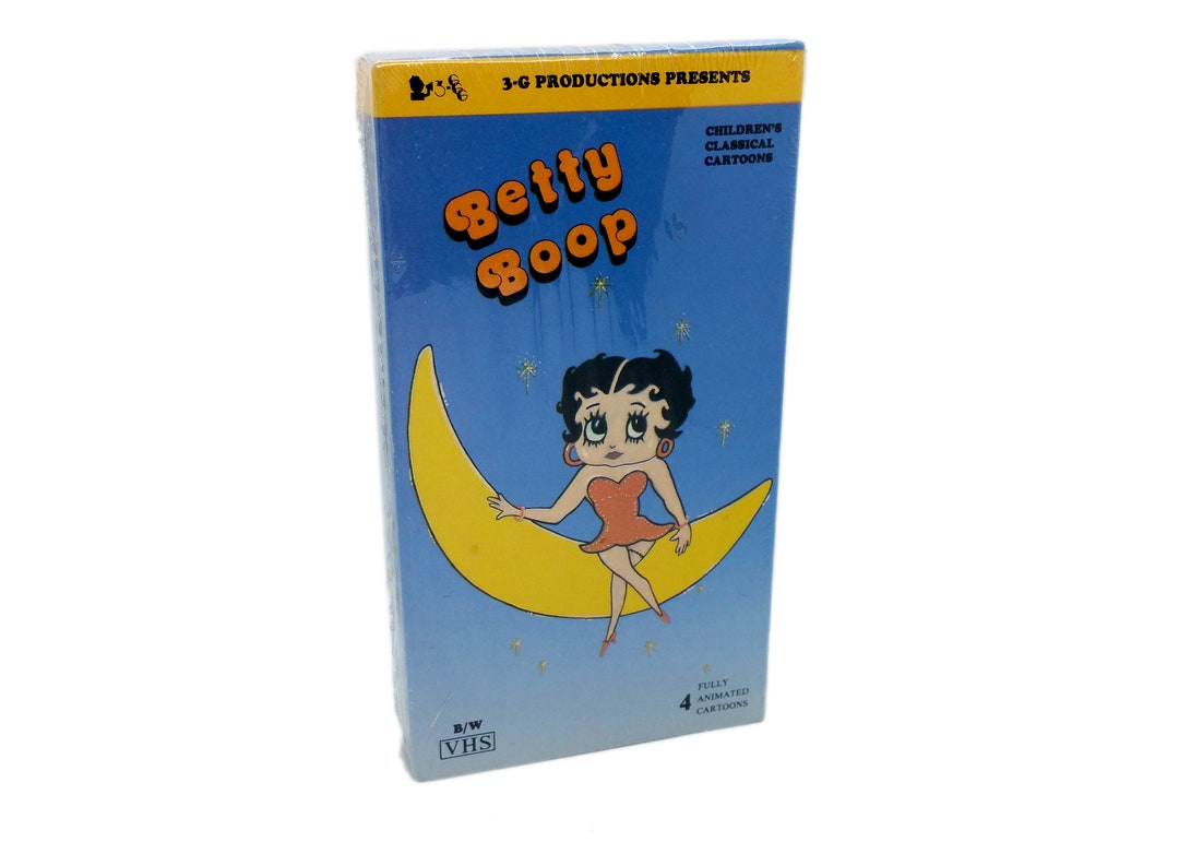Betty Boop 1988 Sealed VHS Copy Charo Graphics Inc. Video 80s Vintage ...