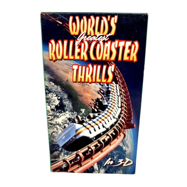 Roller Coaster Vhs - Etsy UK