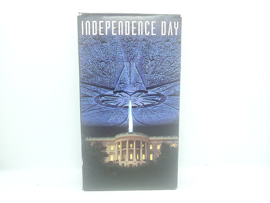 Independence Day Vintage VHS Will Smith Jeff Goldblum Rare Video 1996 ...