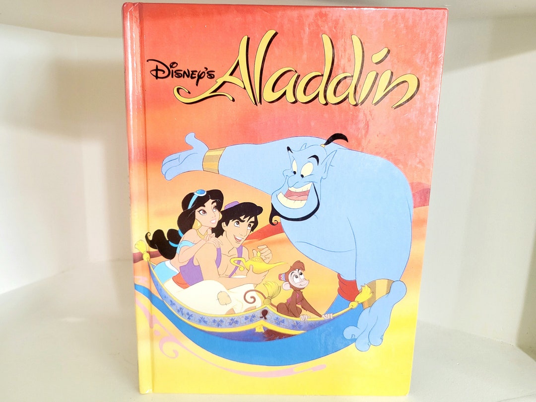 Aladdin Vintage Walt Disney's Hardcover Children's Book Twin Book ...