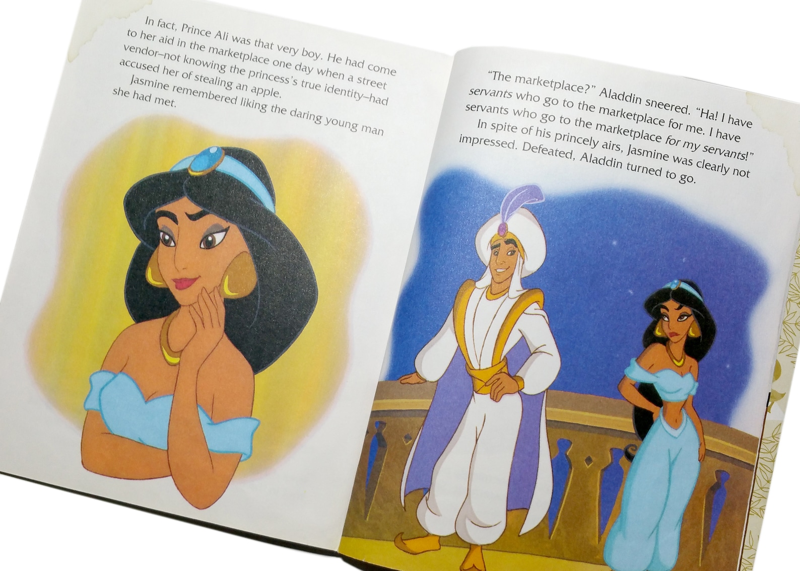 The Magic Carpet Ride Disney's Aladdin Vintage Golden Book - Etsy