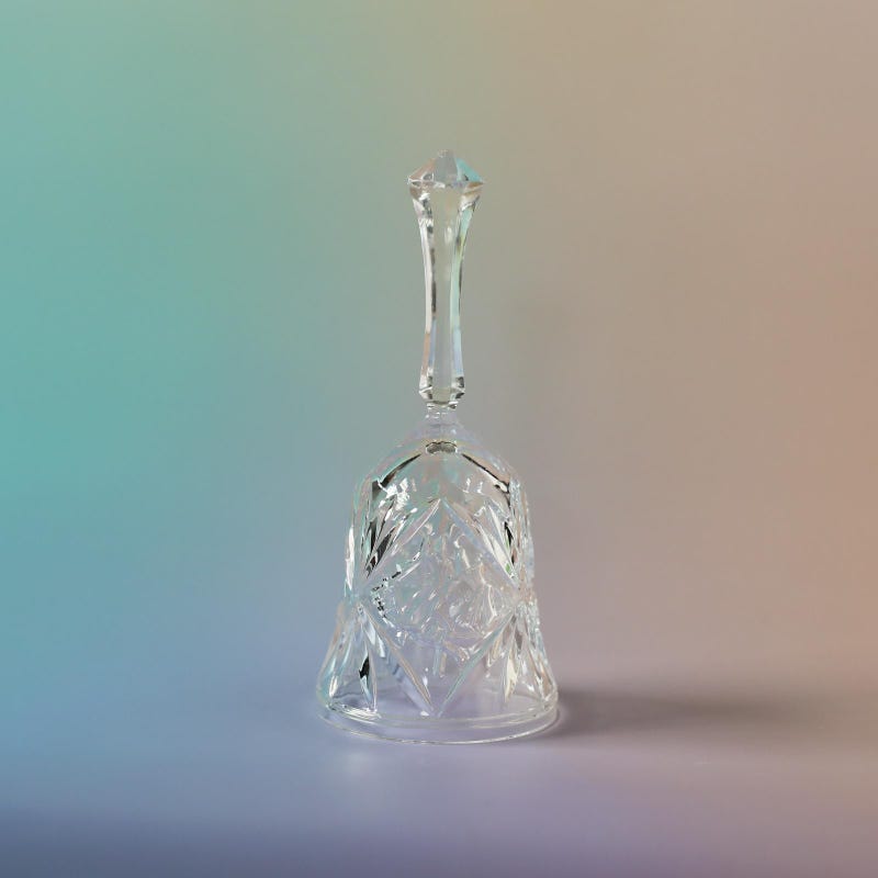 Crystal Bell - Etsy